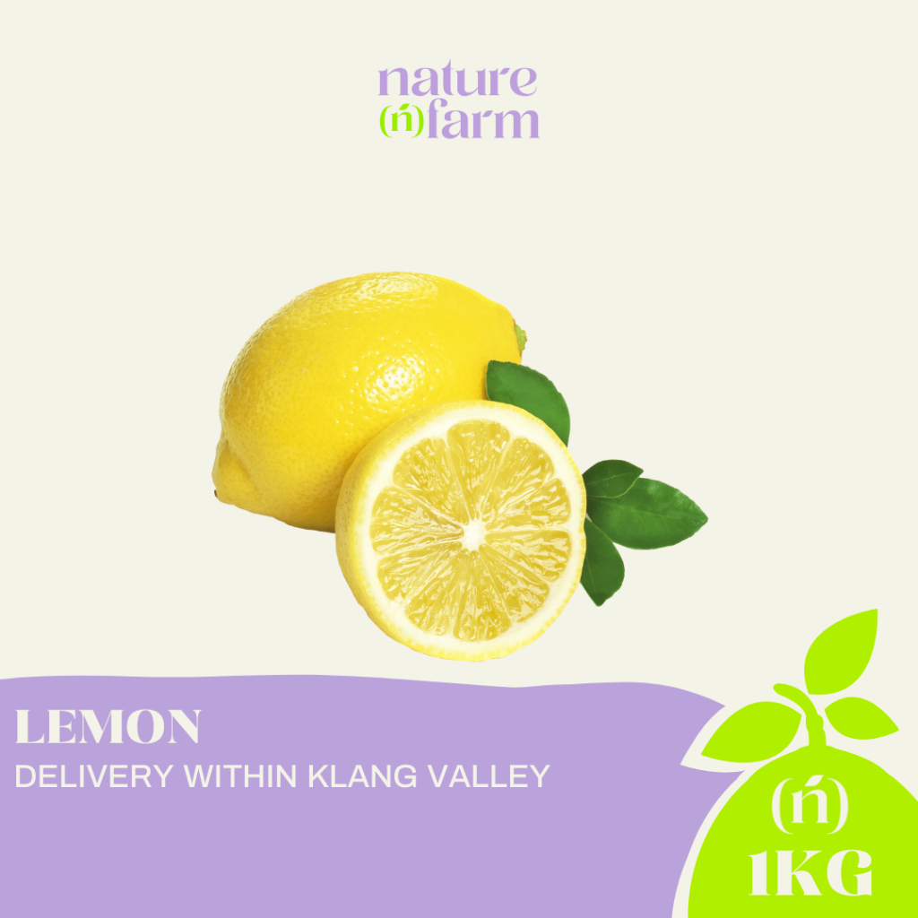 Nature Farm Fresh Lemon / Limau Segar (1KG/PKT) | Shopee Malaysia