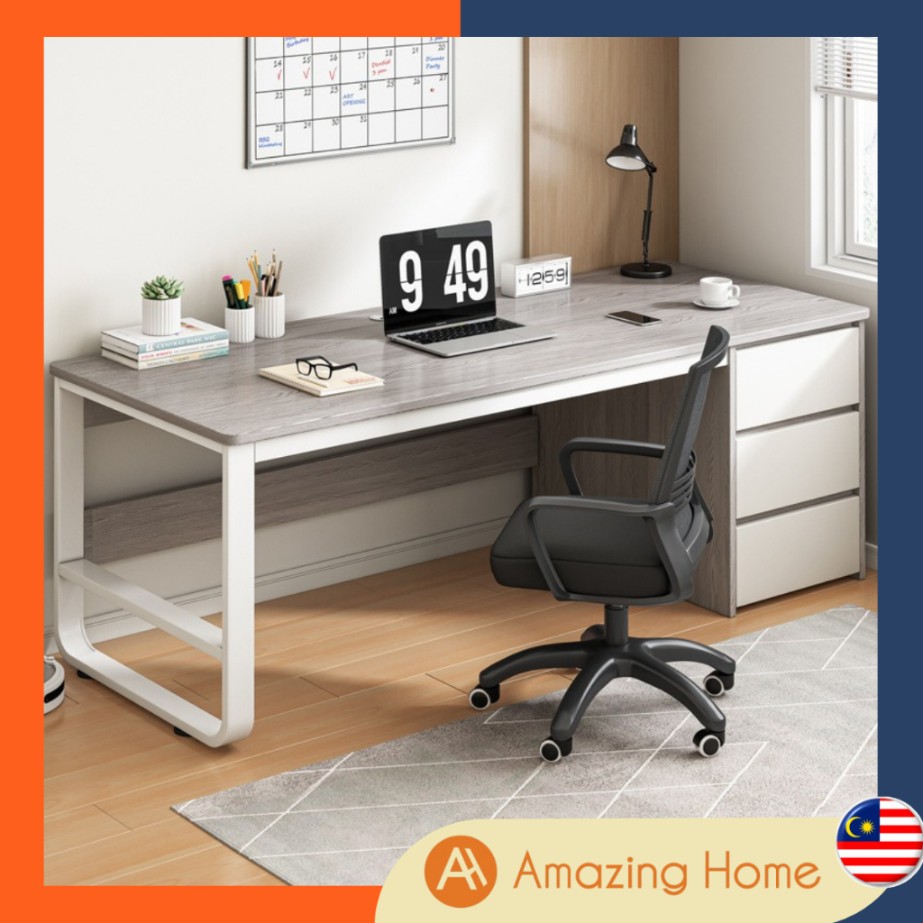 🔥Ready Stock🔥AmazingHome 160cm Long Office Working Table Wide Study ...