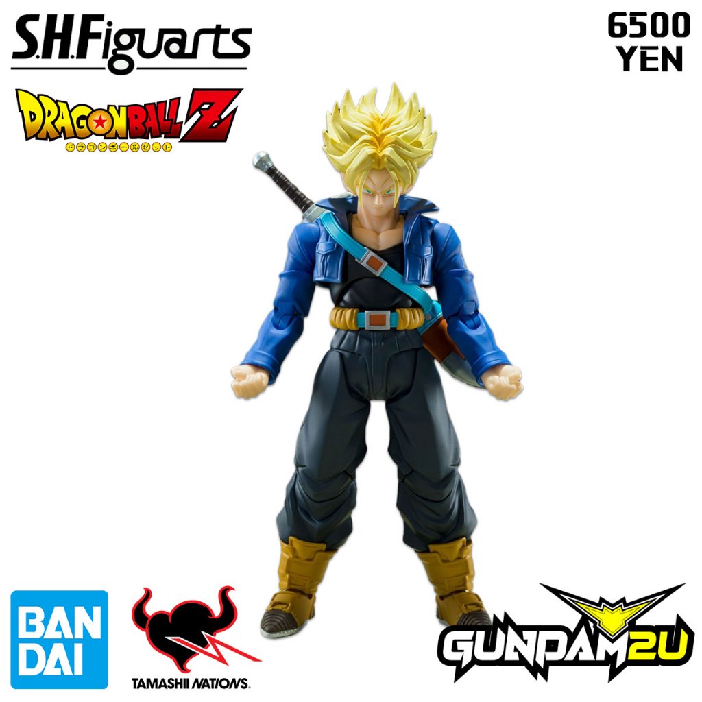 BANDAI SHF Super Saiyan Trunks The Boy From The Future - Tamashii ...
