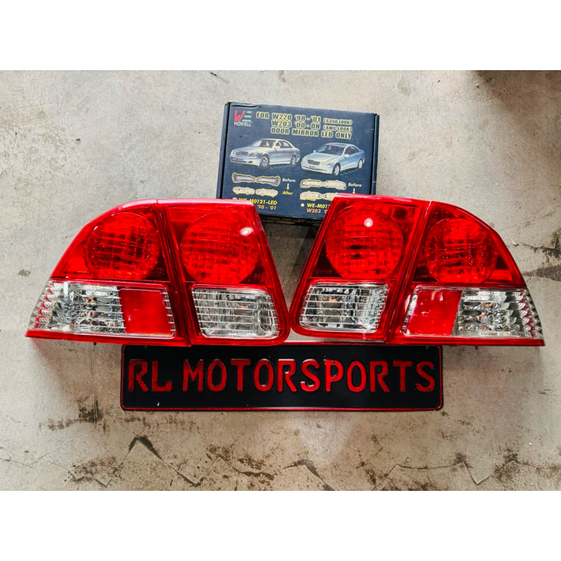 Honda Civic S5H ES2 ES3 2002 2003 2004 2005 rear led Taillamp Tail Lamp ...