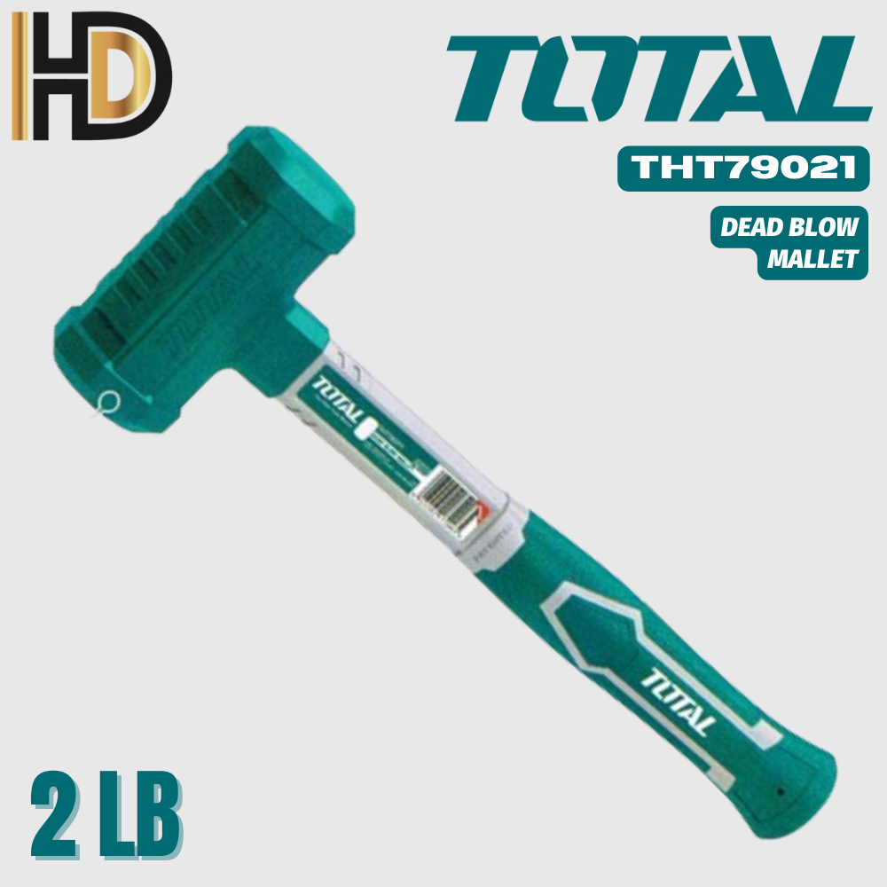 TOTAL Dead Blow Mallet / TOTAL 2LB Heavy Duty Dead Blow Mallet ...