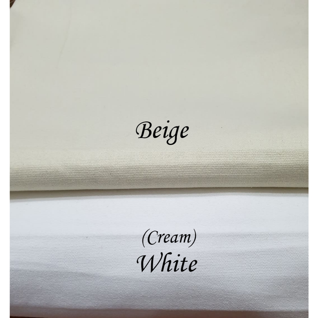 Kain Tebal Cotton Canvas 12Oz Kain Fabric Kain Kanvas Heavy Cotton ...
