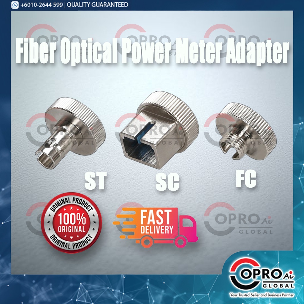 Fiber Optical Power Meter Adapter [ SC, FC, ST] | Shopee Malaysia