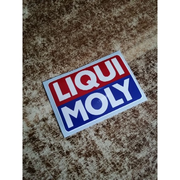 sticker liqui moly sticker potong 2layer | Shopee Malaysia