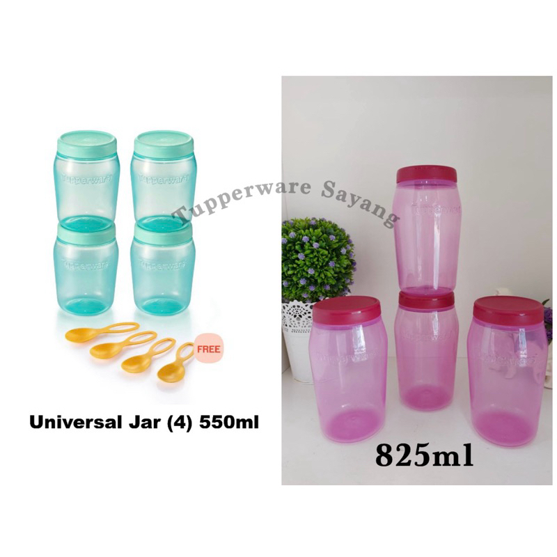 Tupperware Universal Jar 550ml 825ml | Shopee Malaysia