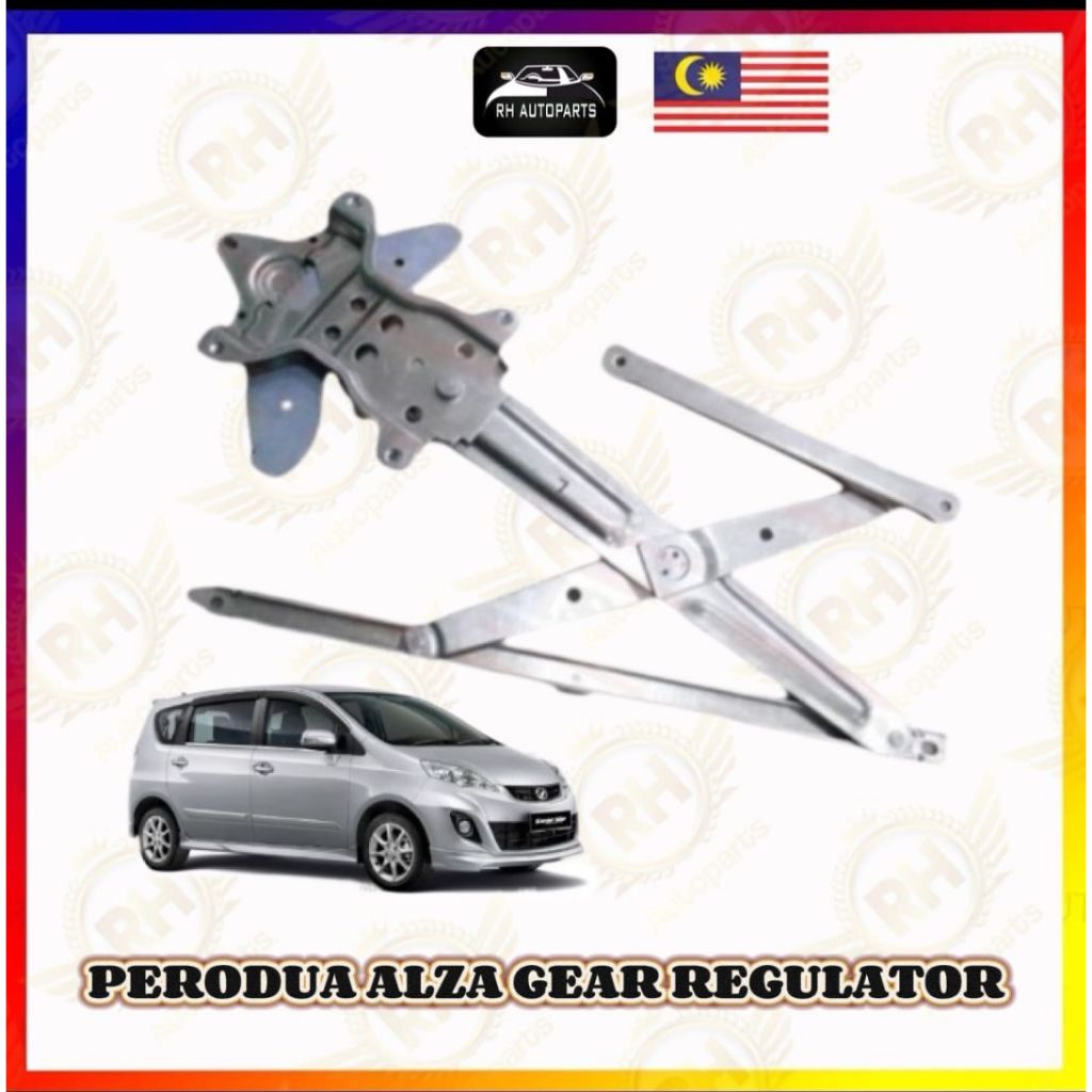 Perodua Alza Window Gear Regulator Only Pintu Cermin Gear Regulator ...