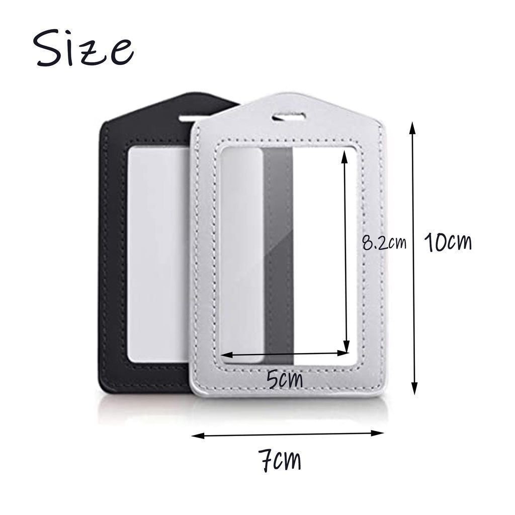 [Ready Stock] [ DEFECT ITEM]瑕疵商品 Leather ID Badge Holder/ Identity ...