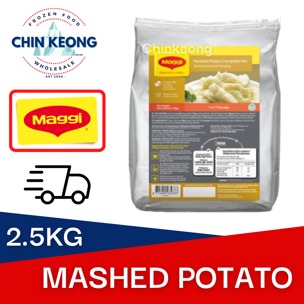 MAGGI MASHED POTATO COMPLETE MIX (2.5KG) | Shopee Malaysia