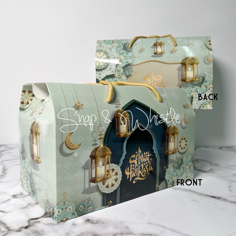 2025 BIG SIZE Hari Raya Gift Box Kotak Kuih Raya Aidiladha Packaging ...