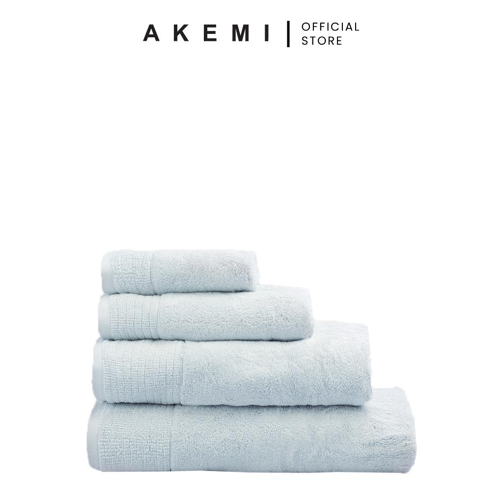 AKEMI Luxe Luxor Egyptian Cotton Face Towel ( 33cm x 33cm) | Shopee ...