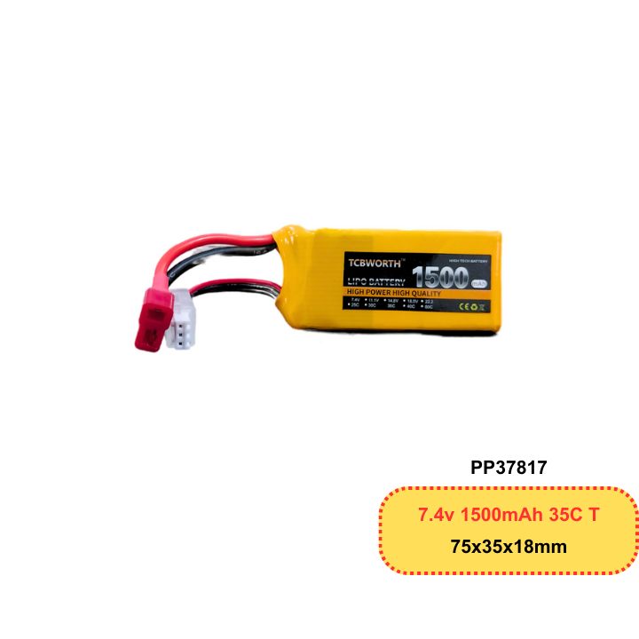 TCBWorth TCB Lipo Battery High Power Quality Tech 1500mAh-6000mAh RC 7.4V 11.1V 14.8V 22.2V 40C ...