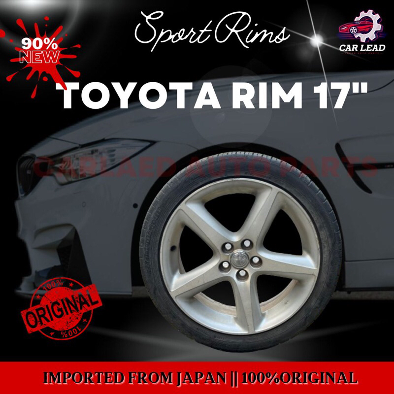 🇯🇵🇯🇵ORIGINAL TOYOTA RIM 17 INCH FROM JAPAN | Shopee Malaysia