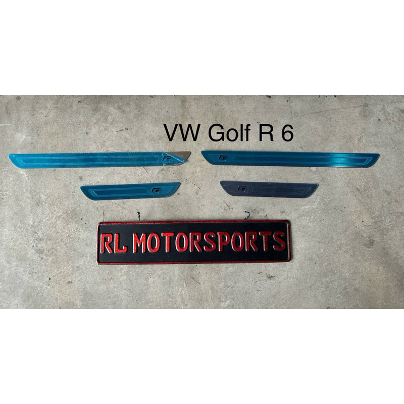 Volkswagen golf MK6 scirocco R line R20 foot door side step kick scuff ...
