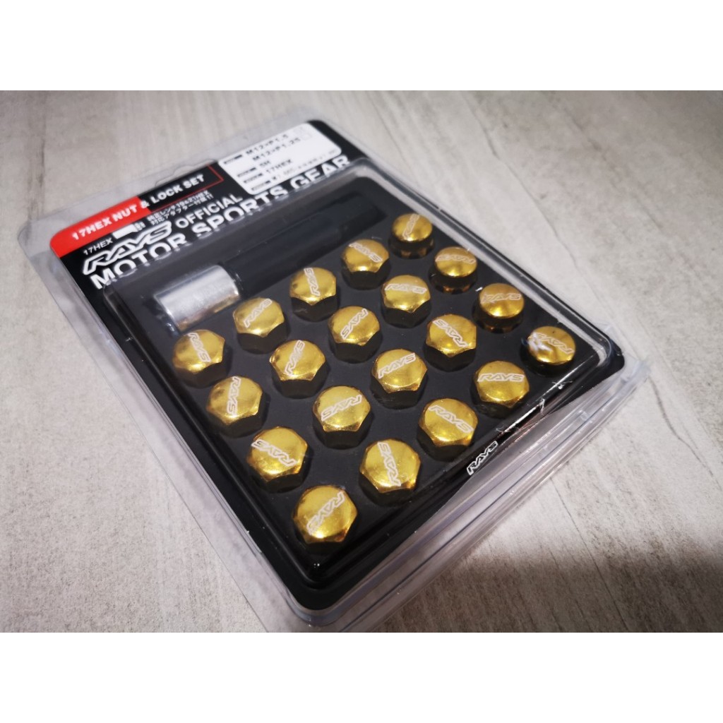 iRAYS Rim Wheel lock nut M12X1.5 Steel Besi | Shopee Malaysia
