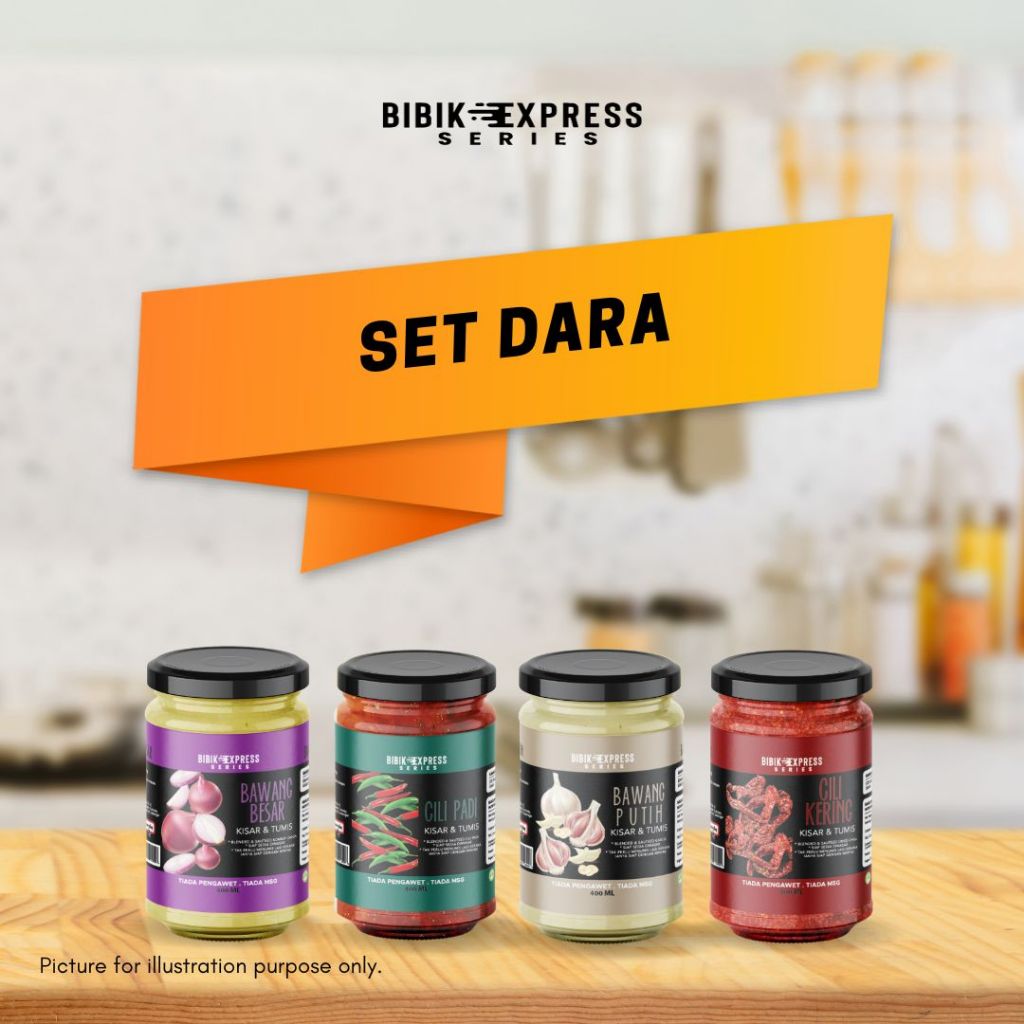 BIBIK EXPRESS ( SET DARA )RENCAH MASAKAN DIKISAR DAN DITUMIS( BAWANG ...