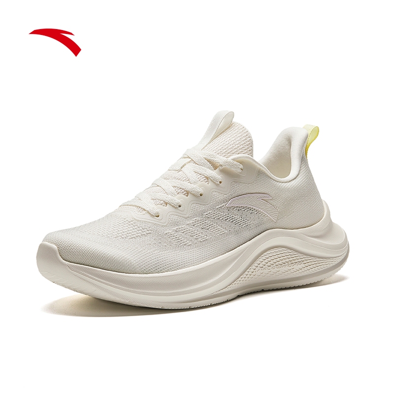 ANTA Women Basic Running Shoes 9224B5509-1 Ivory White (Kasut Larian ...