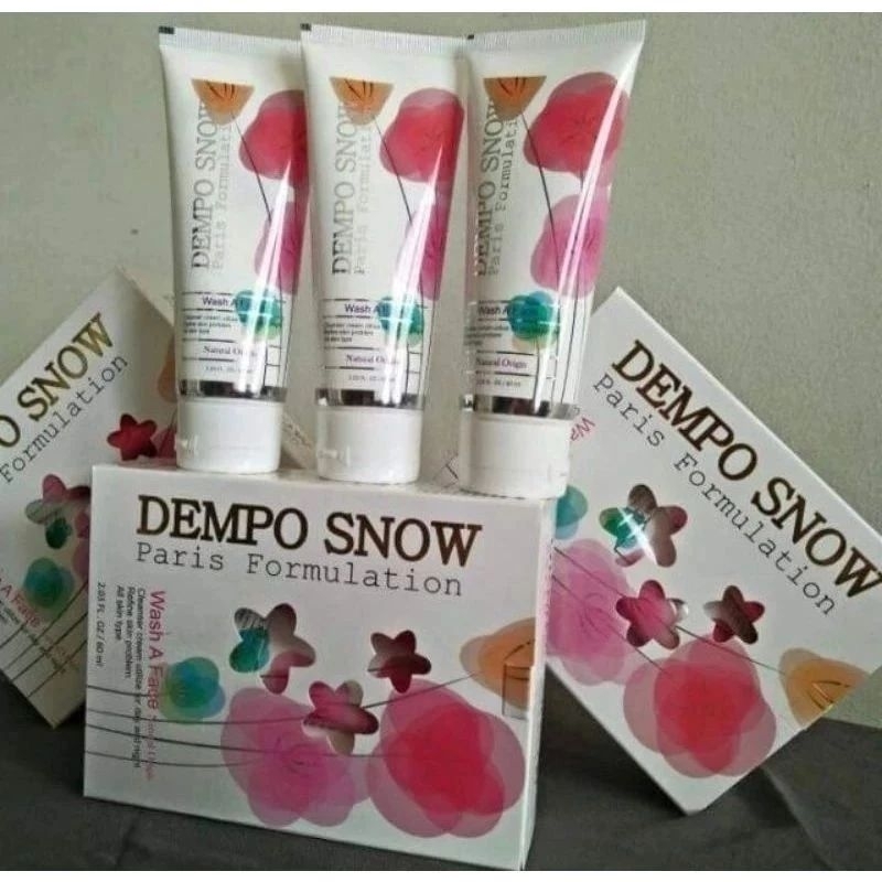 💥DEMPO SNOW WHITE PARIS FORMULA/moisturiser cream 🌟 | Shopee Malaysia