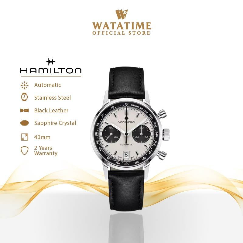 [2 Years Warranty] HAMILTON AMERICAN CLASSIC INTRA-MATIC AUTOMATIC MEN ...