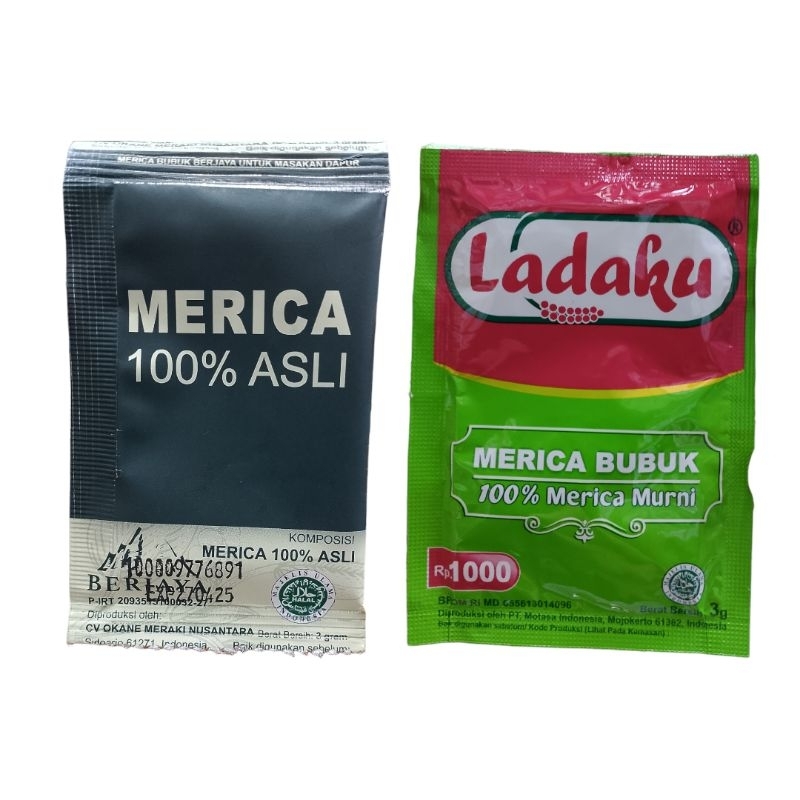LADAKU MERICA BUBUK 100% MURNI HARGA SACHET | Shopee Malaysia