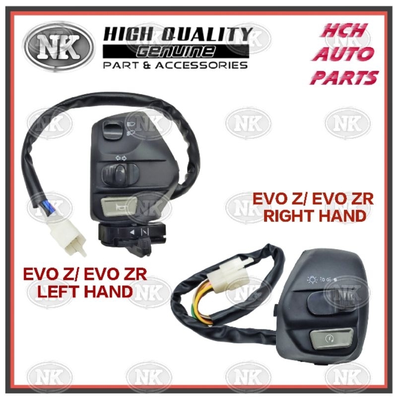 HANDLE SWITCH ASSY (LH & RH) - DEMAK - EVO Z/ EVO ZR/ EVO Z 110/ MATRIX SPORT -NEW (NK) | Shopee ...
