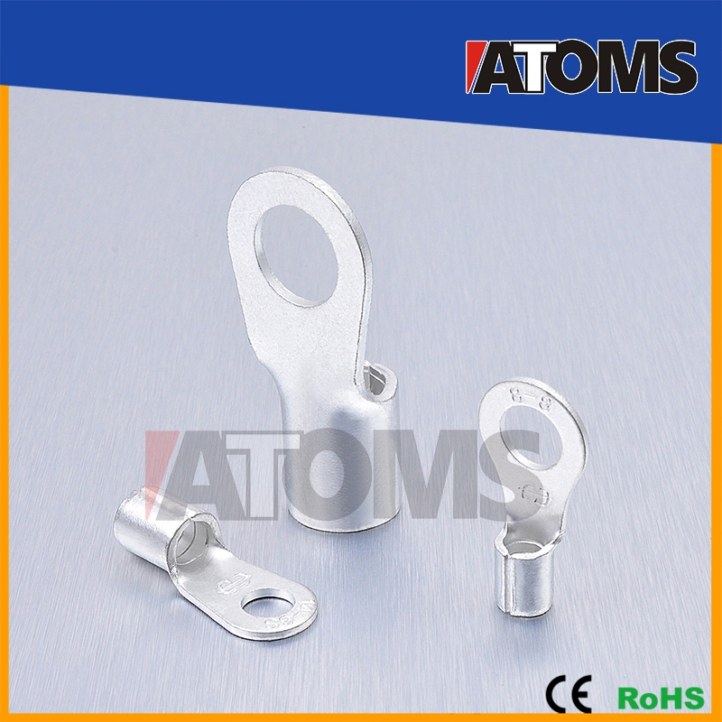 ATOMS R Non Insulated RING Terminal Ring Lug Copper Lug Cable Lug R ...