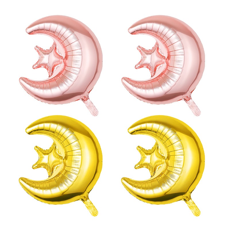 HARI RAYA DECO BALLOON FOIL BULAN & BINTANG, Legend of Stars and Moon ...