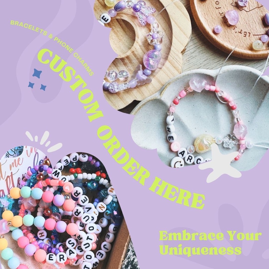Custom Name on Friendship Bracelet | Custom Name Bracelet | Shopee Malaysia