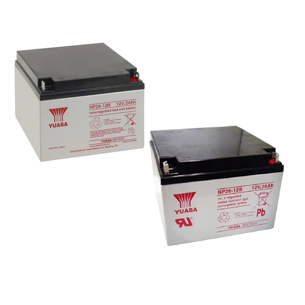 Original Yuasa 12V 24Ah NP24-12 B NP24-12B 12V 26Ah NP26-12B NP26-12 B ...