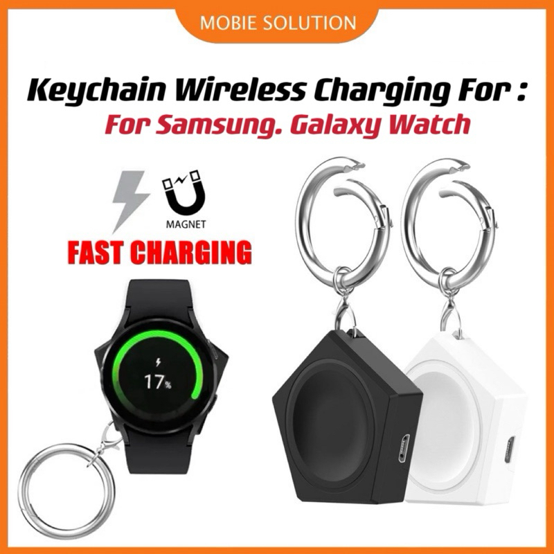 Keychain Wireless Charger For Samsung Galaxy Watch 5 , Samsung Watch 4 ...