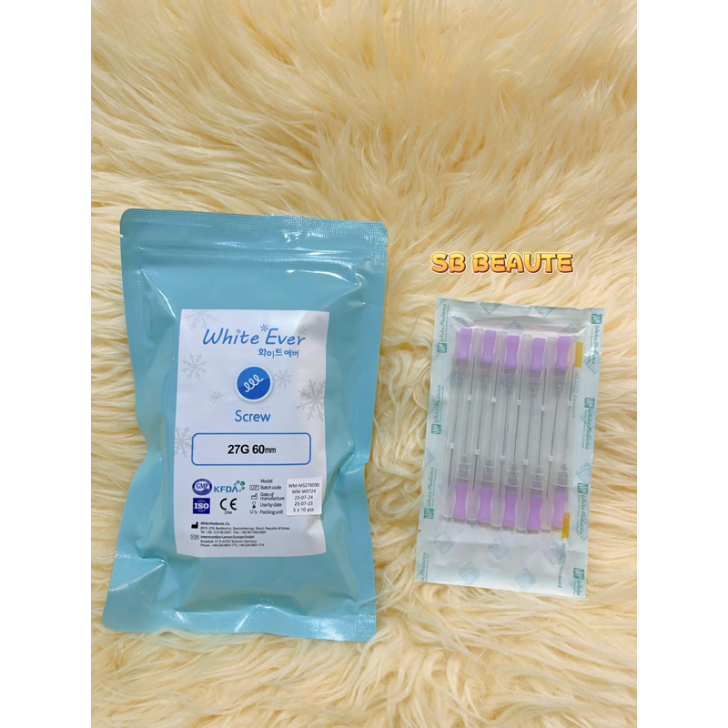 White Medience Screw Threadlift *ready stock * | Shopee Malaysia