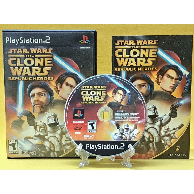🔥STAR WARS THE CLONE WARS REPUBLIC HEROES🔥 PS2 | Shopee Malaysia