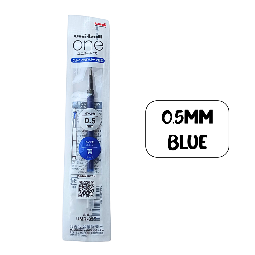 Uni-ball Uniball One Gel Pen Refill 0.38mm/0.5mm/0.7mm UMR-05S/UMR-38S ...
