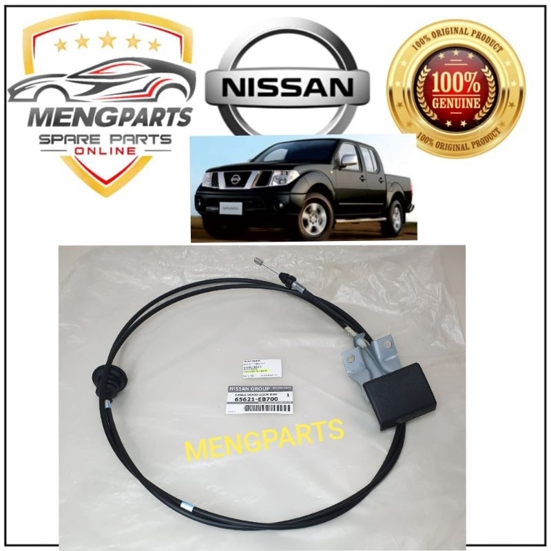 ORIGINAL NISSAN NAVARA D40 FRONT BONNET CABLE DEPAN BONET CABLE 65621 ...