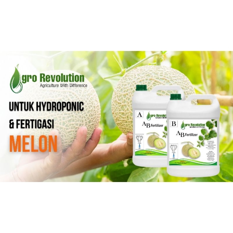 10L/1 L /Baja AB Formula Khas untuk Melon Fertigasi Hydroponik | Shopee ...