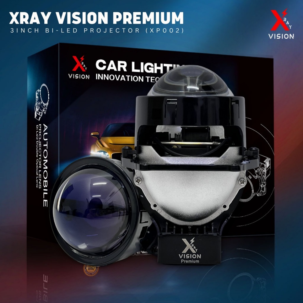 XRAY VISION PREMIUM 3 INCH BI-LED HEADLIGHT SYSTEM #XP002 | Shopee Malaysia