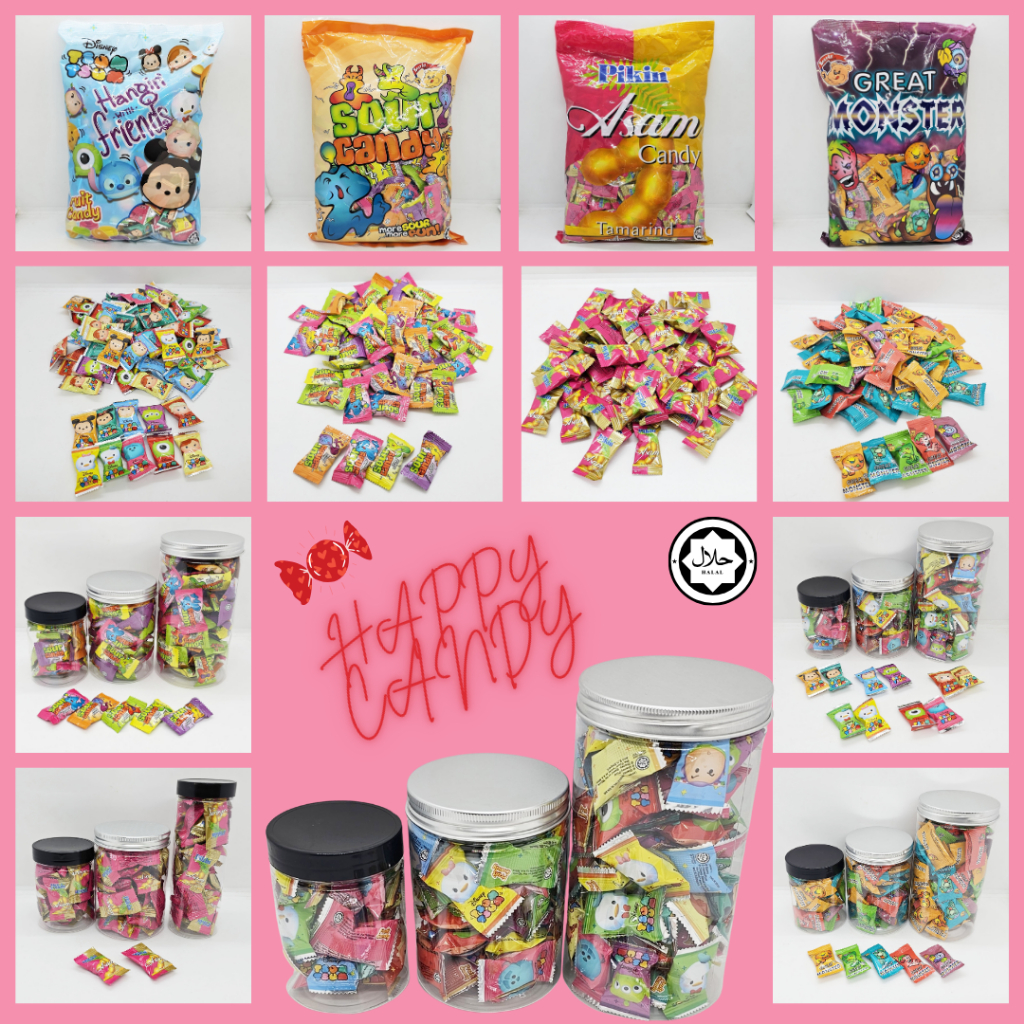 Gula - Gula Disney Mickey Fruity Candy / Monster Candy / Tamarind Asam ...