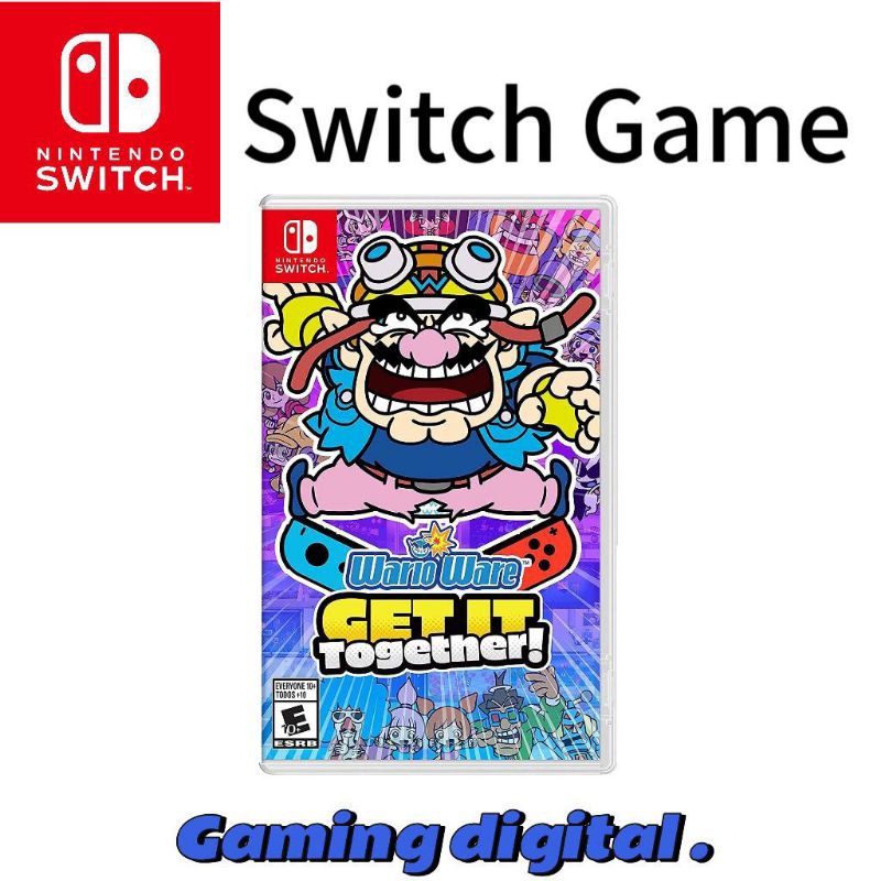 [Nintendo Switch Games] Wario Ware Get It Together / Warioware Get It ...
