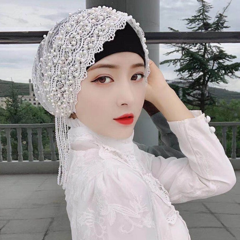 Tudung Muslim Hui , tudung kepala popular di media sosial dengan renda ...