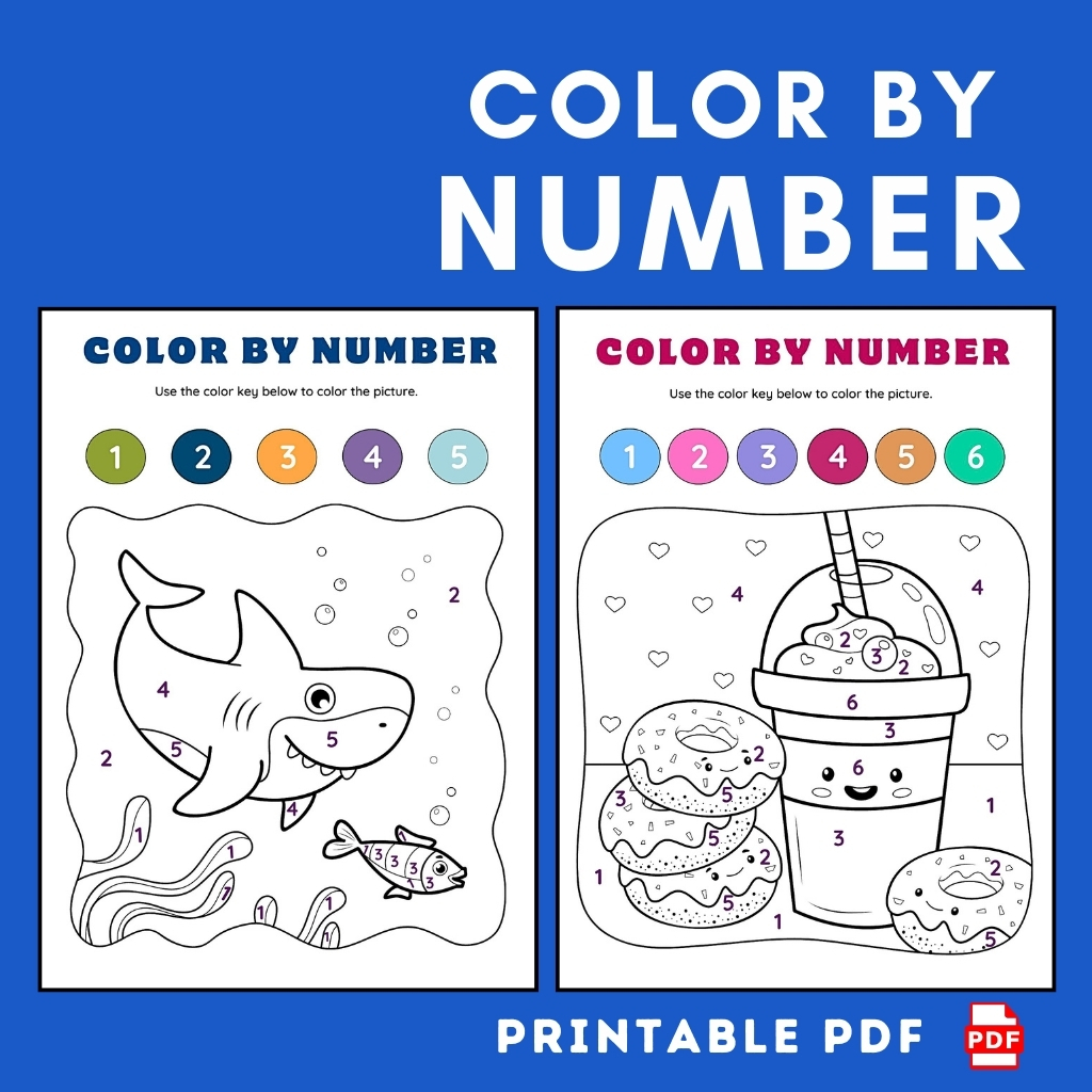 PDF Color By super Number Activity for