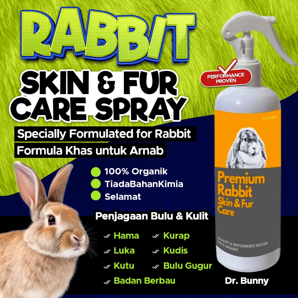 DrBunny Rabbit Care Organic Spray | Shopee Malaysia