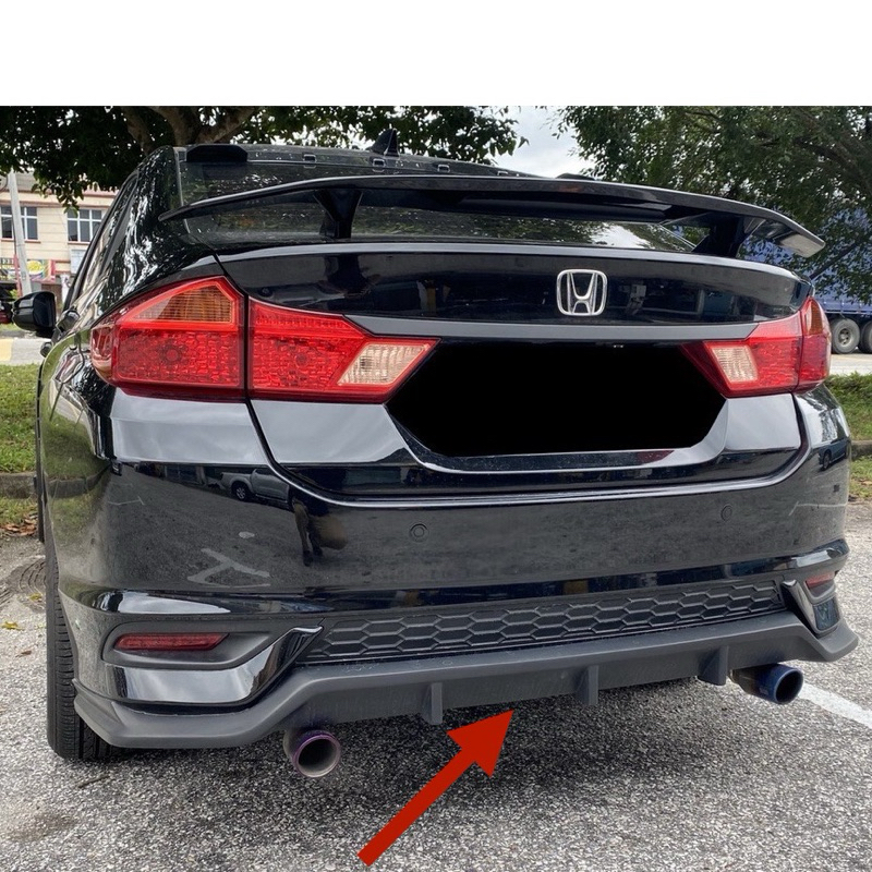 HONDA CITY 2017 - 2019 ( JS CONCEPT ) REAR DIFFUSER WITH NO PAINT - PU ...