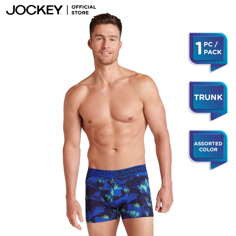 Jockey Men Trunk Polyamide Elastane Underwear JMX202911 | Shopee Malaysia