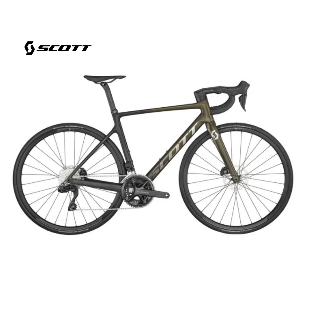 SCOTT 23 BIKE ADDICT RC 40 DISC(PCE)- BLACK / ARMY GREEN- S Negotiable ...