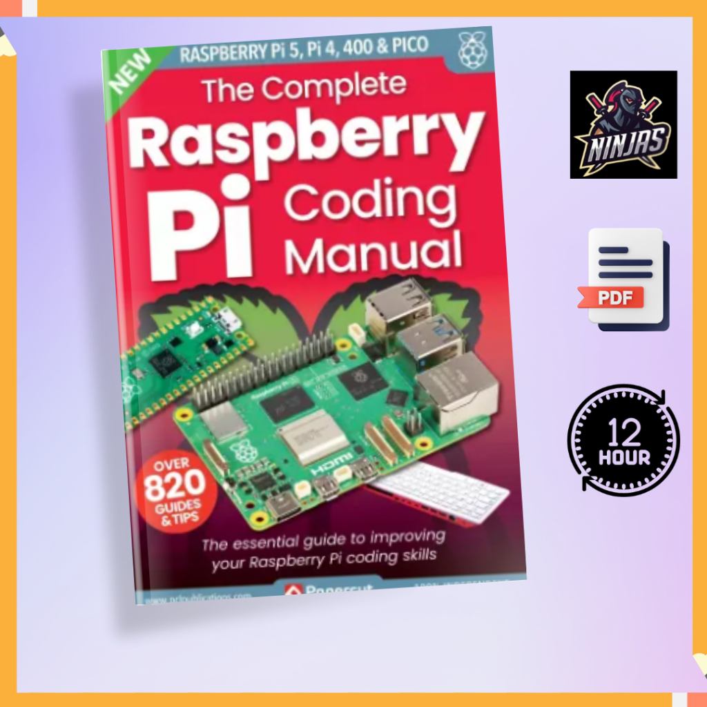 The Complete Raspberry Pi Coding Manual - 21st Edition 2024 | Shopee Malaysia