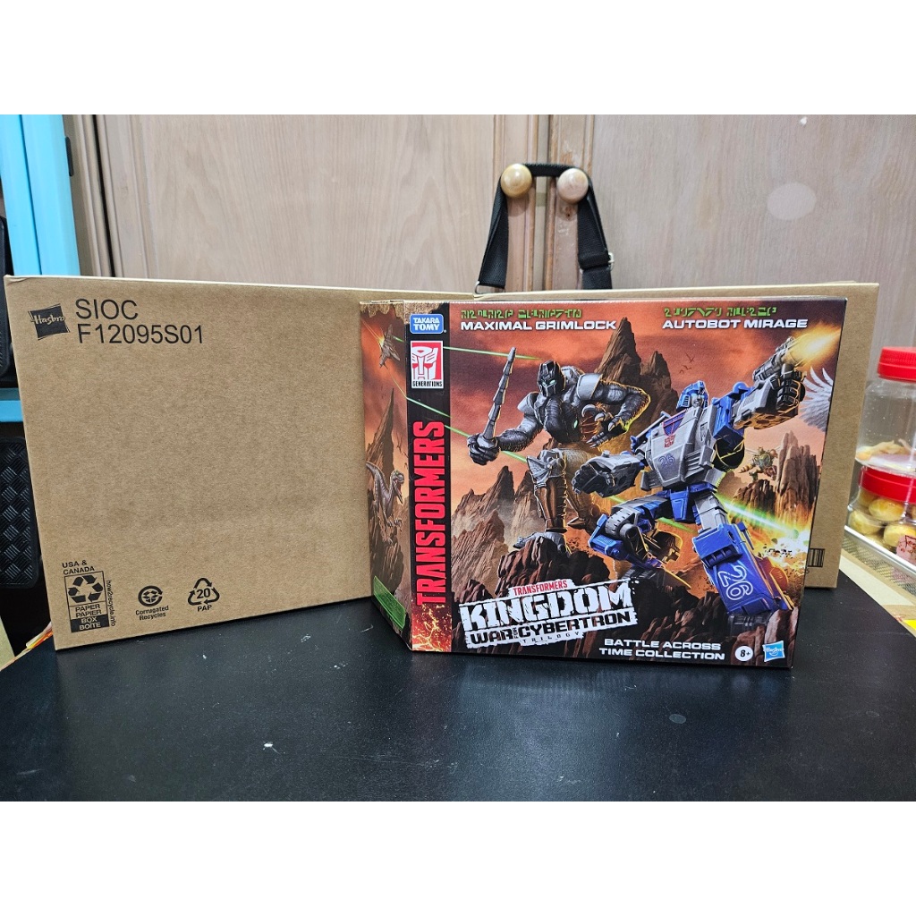 Tranformers Kingdom War For Cybertron Trilogy Deluxe : Maximal Grimlock ...