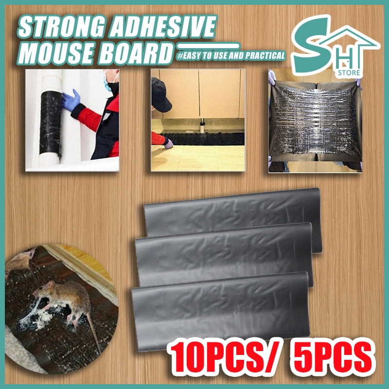 10PCS 60cm/120cm Perangkap Tikus Mouse Trap Sticky Rat Glue Trap Strong ...