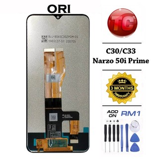 LCD REALME C30/ C33/ Narzo 50i Prime Compatible For Original Glass ...