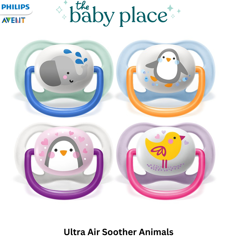 Philips Avent Ultra Air Soother Animals 0-6 months 2 Pack | Shopee Malaysia