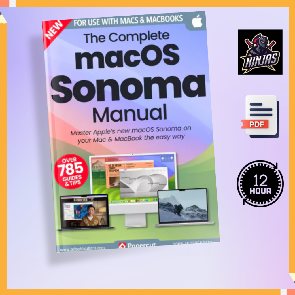 The Complete MacOS Sonoma Manual – Issue 2 , 2024 | Shopee Malaysia