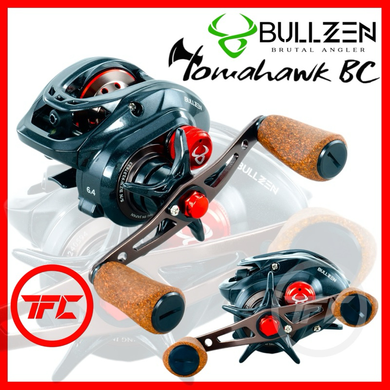 BULLZEN TOMAHAWK BC CZ15L BAITCAST FISHING REEL Baitcasting Cast ...